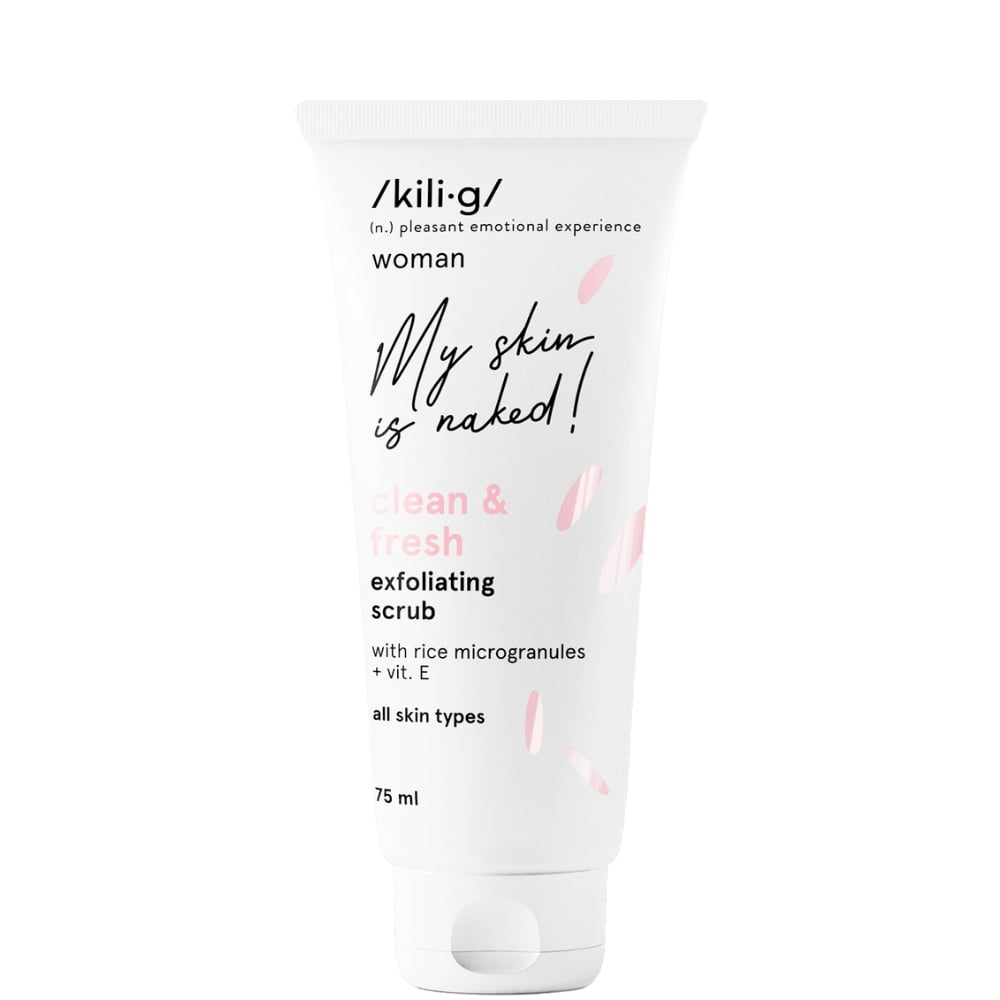 CLEAN & FRESH face scrub 75ml / kili·g - BeeOrganic